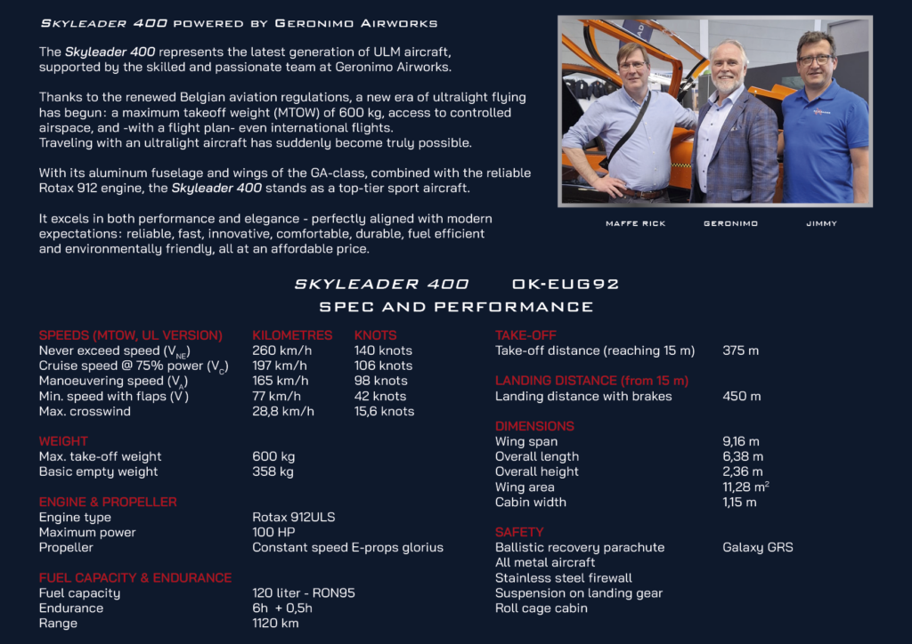 Skyleader 400 – Flyskyleader.eu